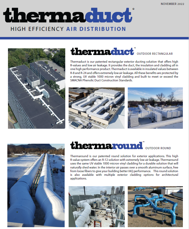CHC Hydronics Thermaduct Now Available Through CHC | CHC Hydronics